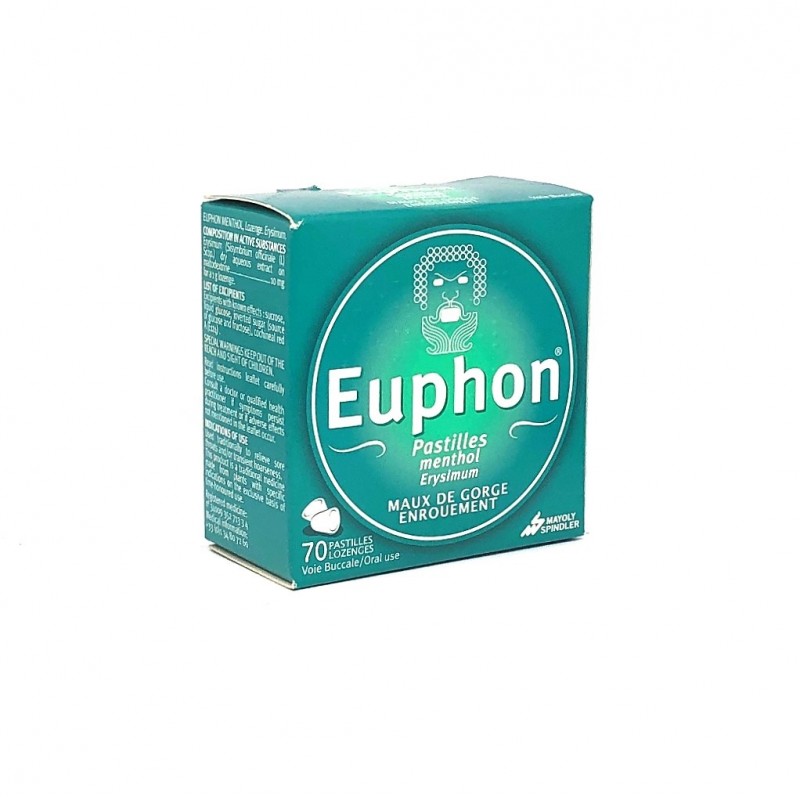 Euphon Menthol - 70 Pastilles