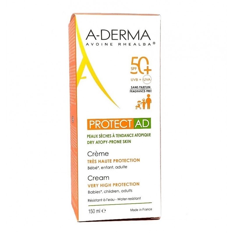 PROTECT AD Crème 50+ A-Derma - 150 ml