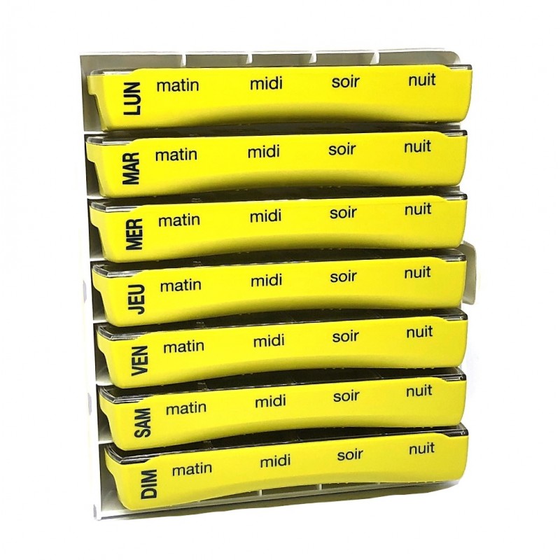 Pilbox Basic Pilulier Semainier