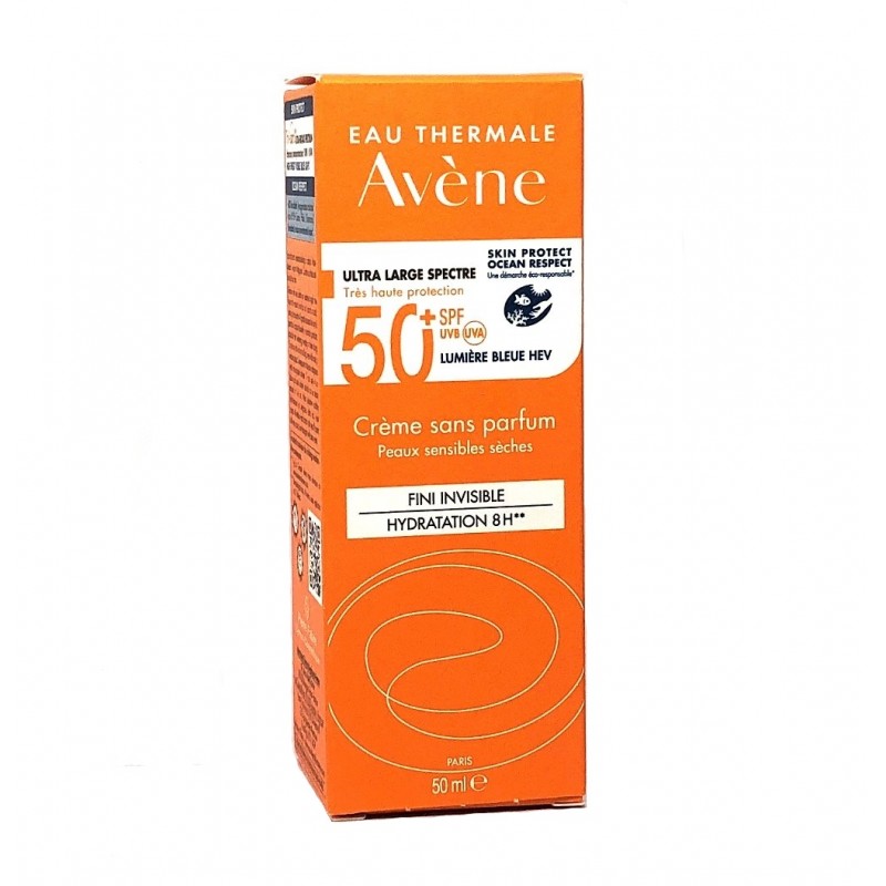 Avène Crème Sans Parfum SPF 50+ Fini Invisible - 50 ml