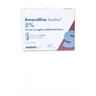 Amorolfine 5% Sandoz - 1 Flacon de 2.5 ml